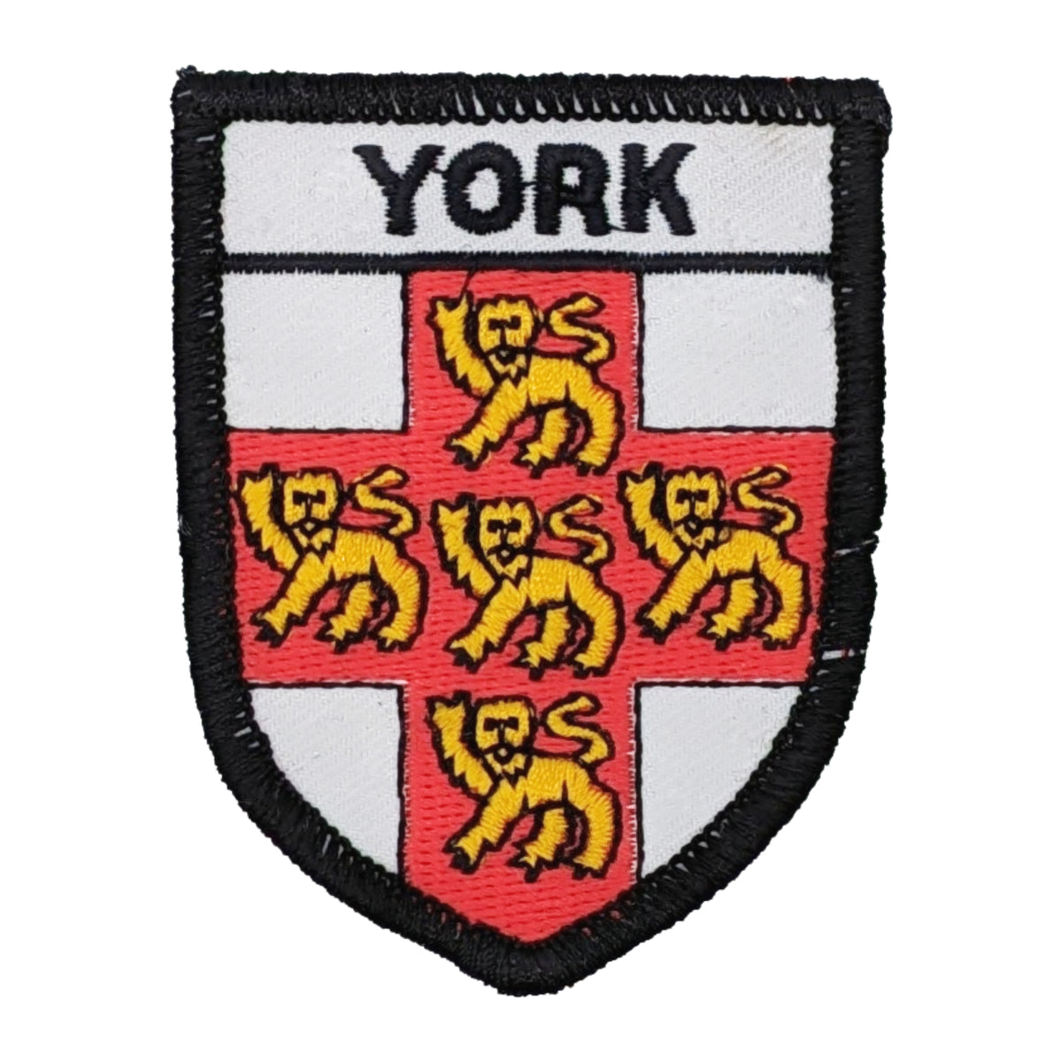 City of York Coat of Arms Embroidered Patch Badge | The Great Yorkshire ...
