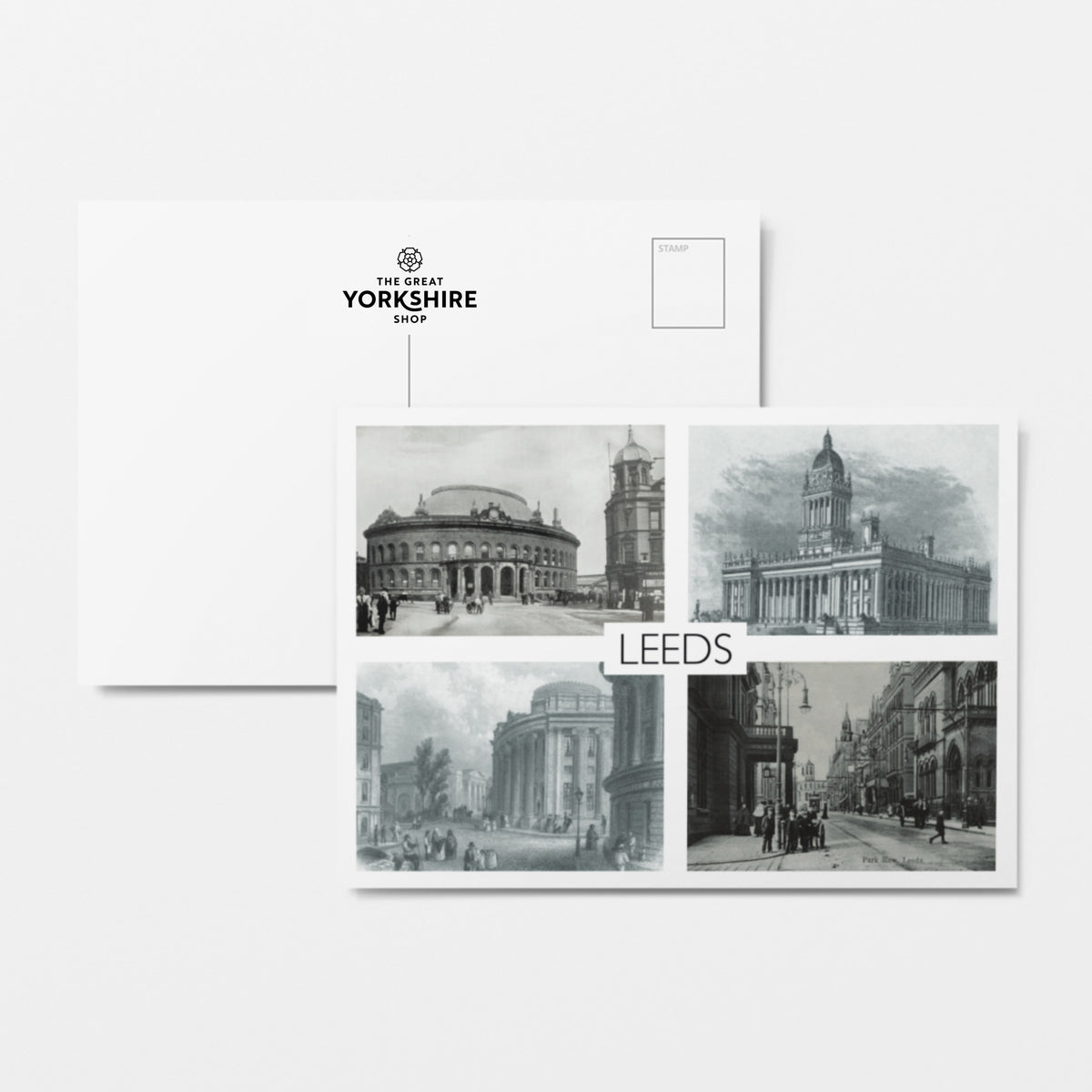 Historic Leeds Multi Postcard | The Great Yorkshire Shop