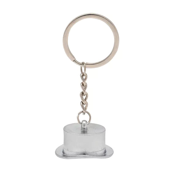 Monopoly Top Hat Game Token Keyring | The Great Yorkshire Shop