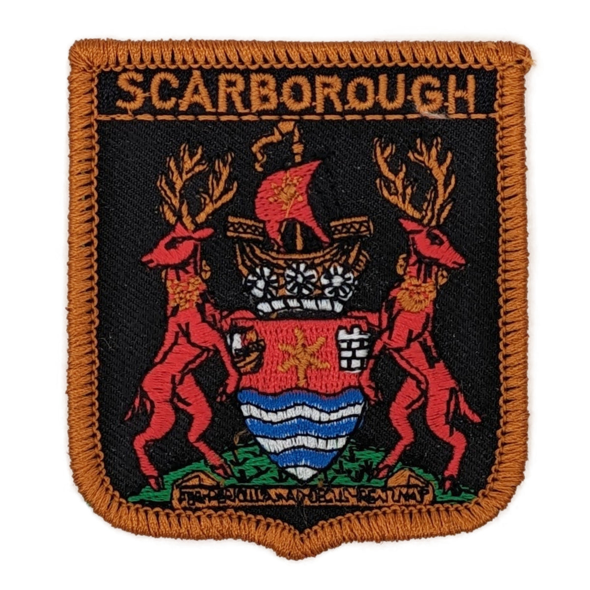 Scarborough Coat of Arms Embroidered Patch Badge | The Great Yorkshire Shop