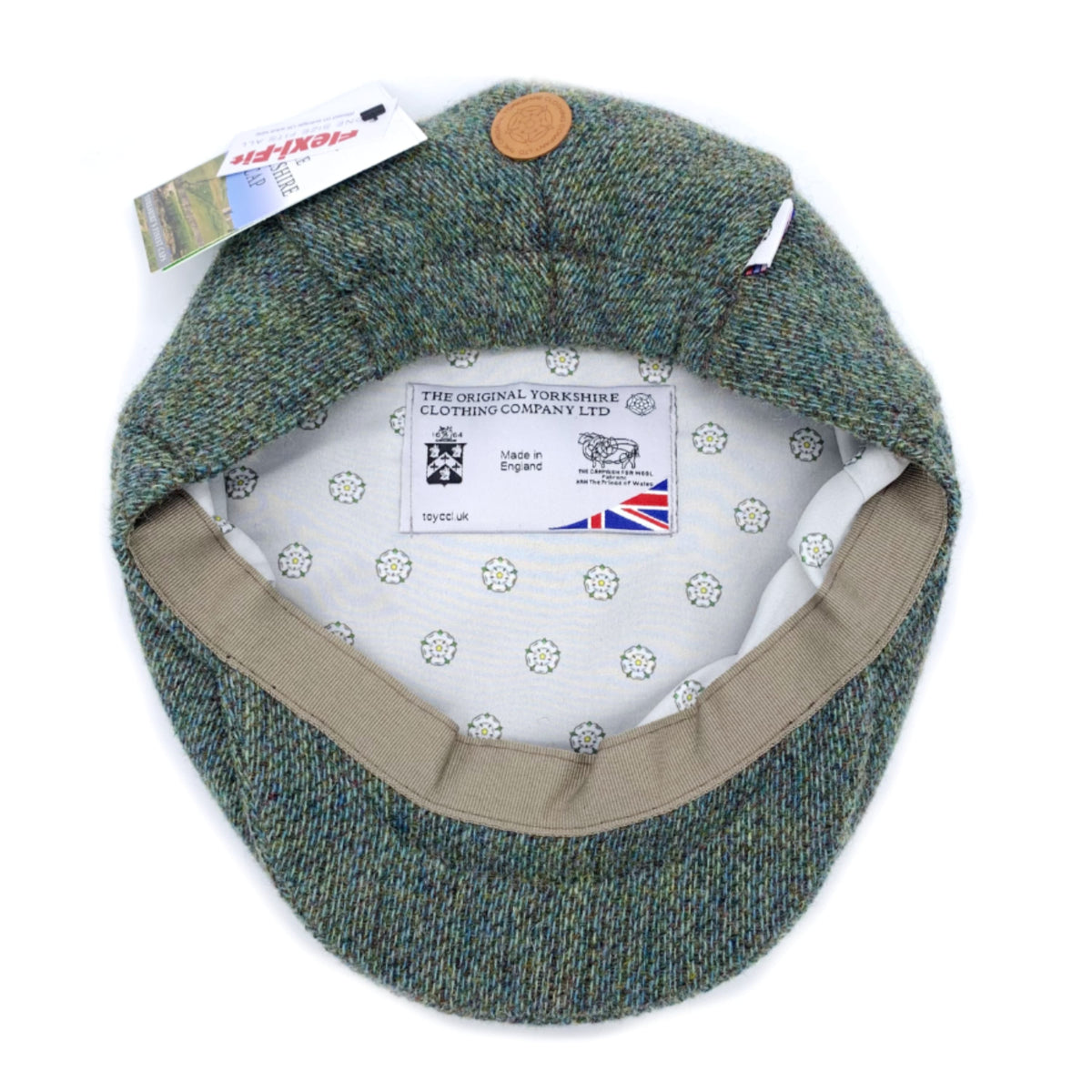 The Don Traditional Wool Flat Cap | The Great Yorkshire Shop
