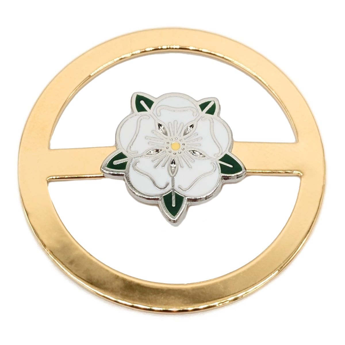 Traditional Yorkshire Rose Scarf Ring | The Great Yorkshire Shop