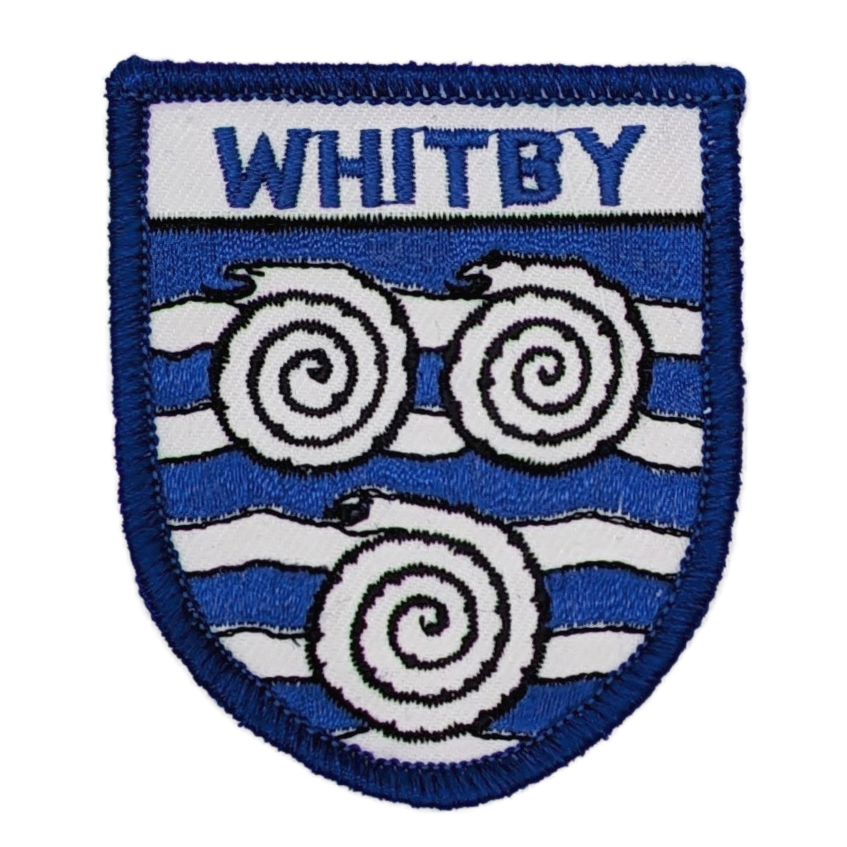 Whitby Coat of Arms Embroidered Patch Badge | The Great Yorkshire Shop