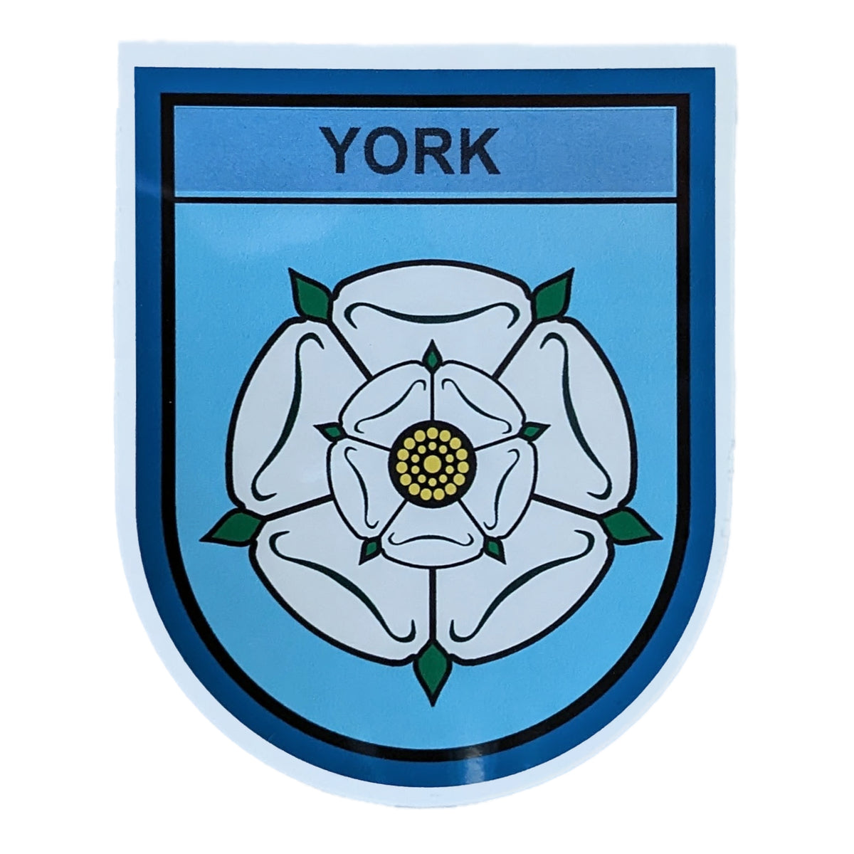 York White Rose Sticker | The Great Yorkshire Shop
