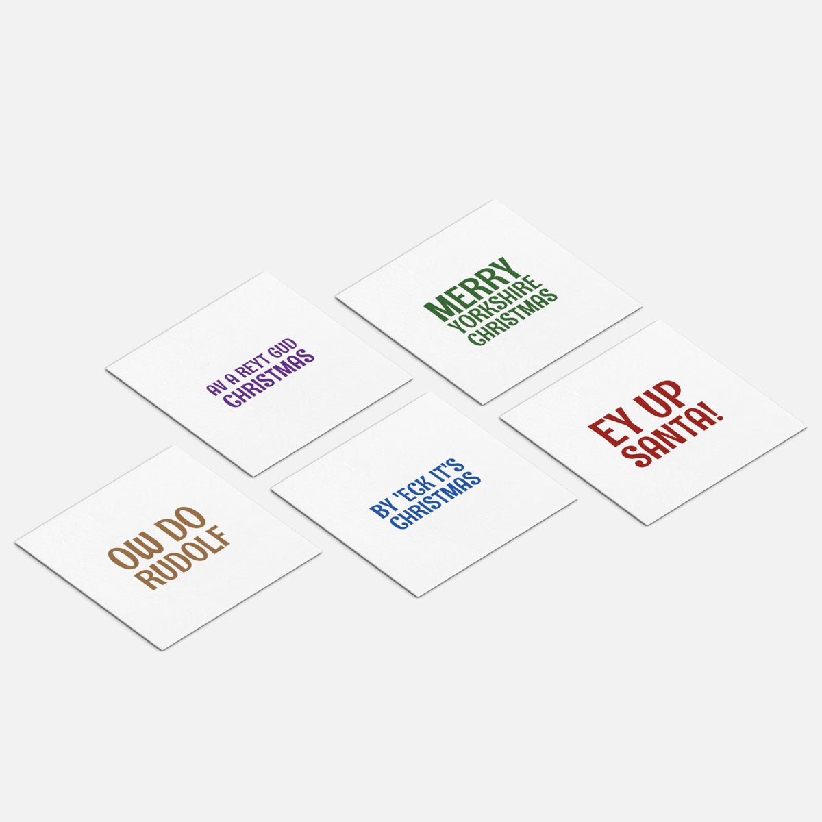 By 'Eck It's Christmas Greeting Card