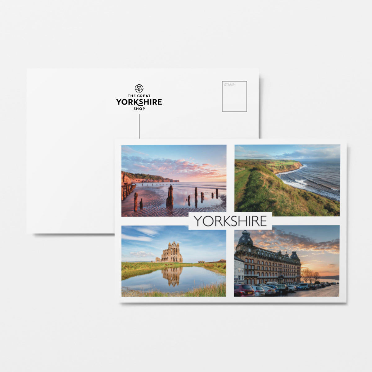 Yorkshire Coasts Multi Postcard | The Great Yorkshire Shop