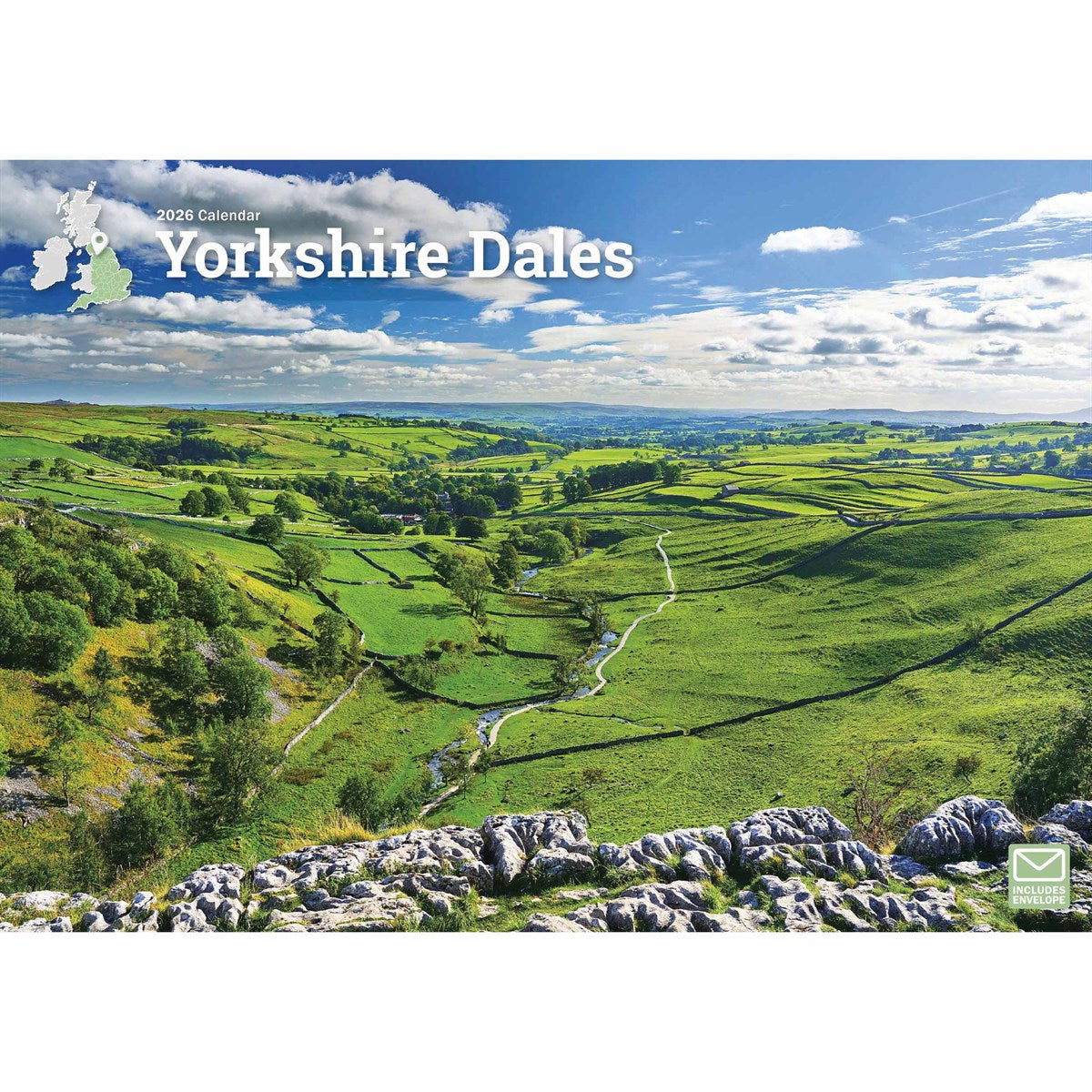 Yorkshire Dales 2026 A4 Calendar - The Great Yorkshire Shop