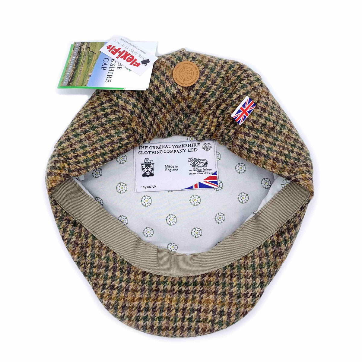 The Yorkshire Terrier Traditional Wool Flat Cap | The Great Yorkshire Shop