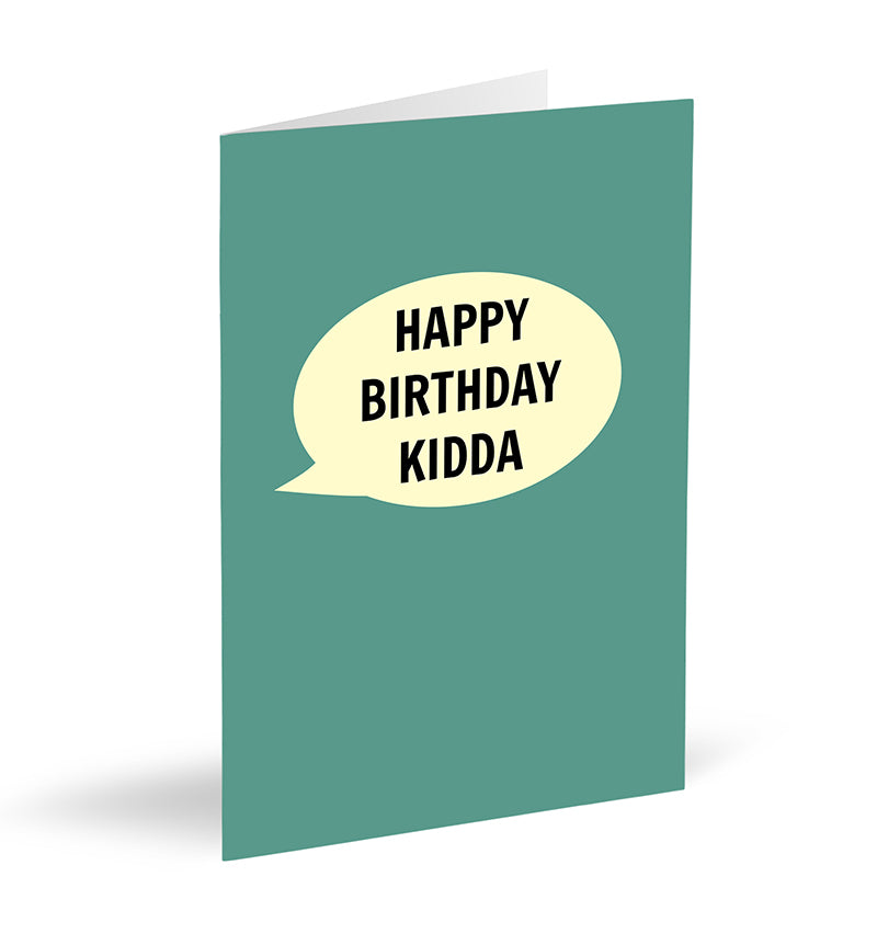 Happy Birthday Kidda Card | The Great Yorkshire Shop