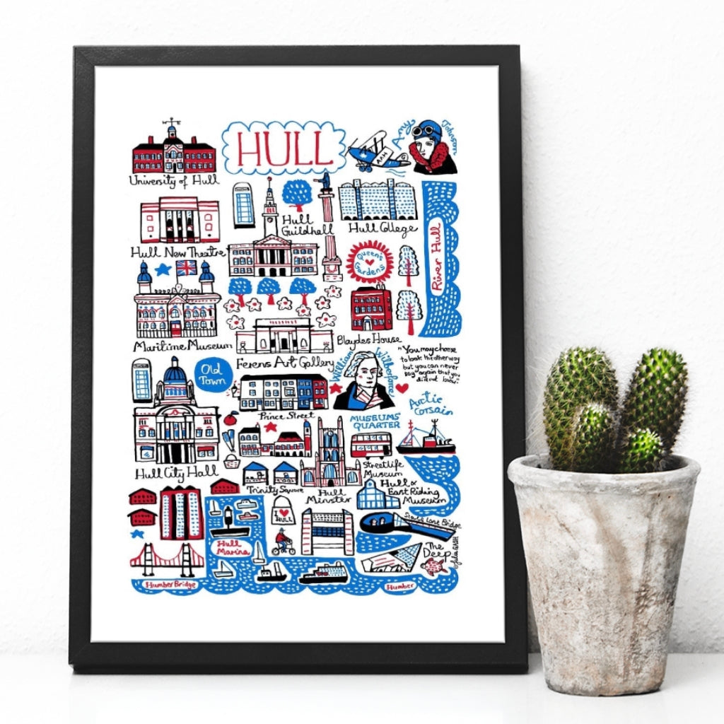 Hull Cityscape Print | The Great Yorkshire Shop