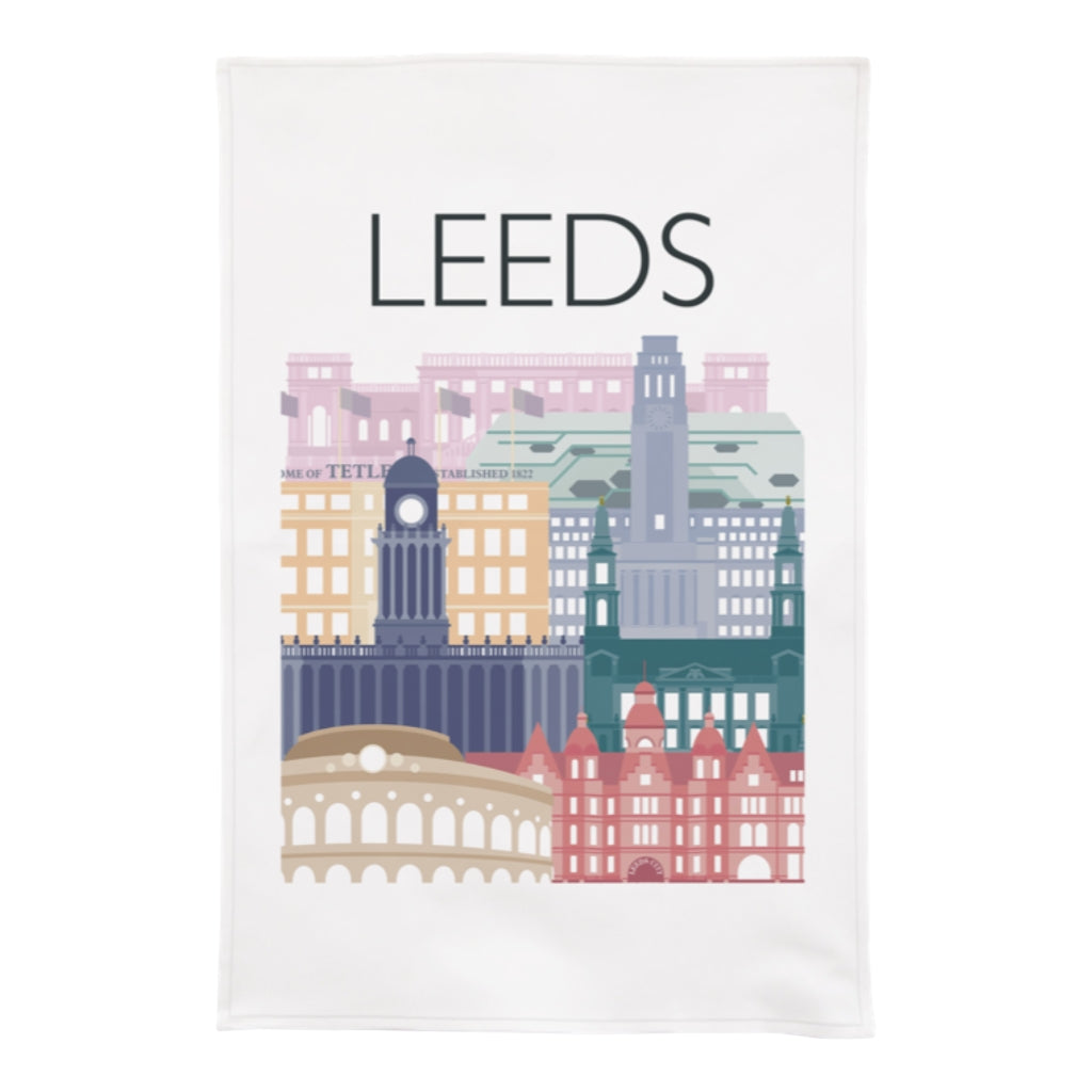 Leeds City Tea Towel | The Great Yorkshire Shop