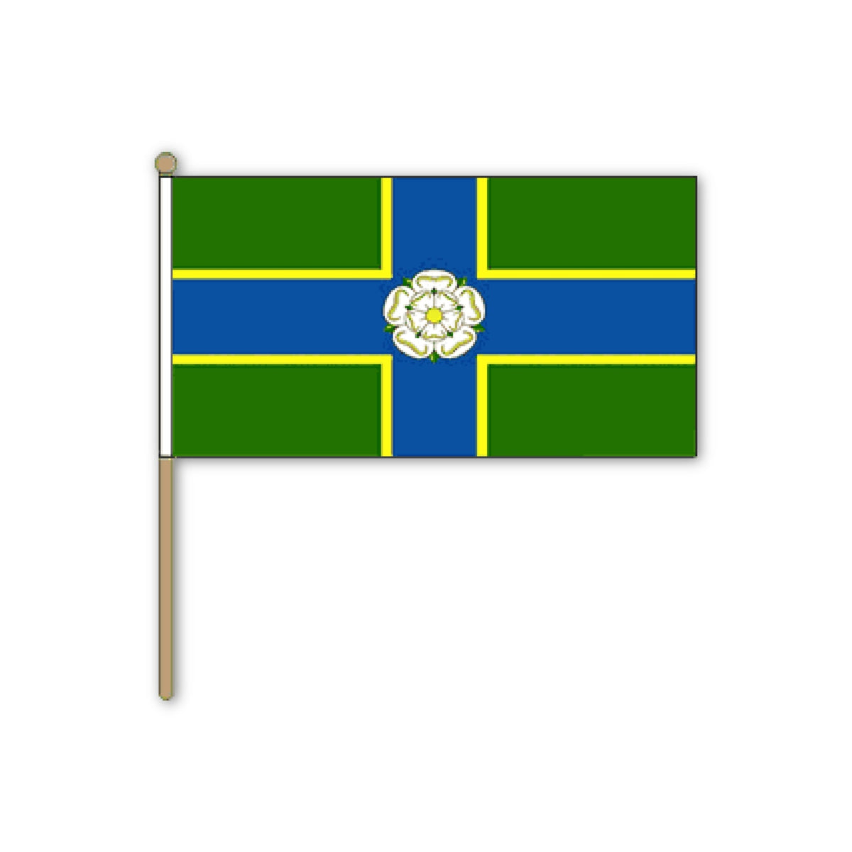 Hand Waving North Riding of Yorkshire Flag | The Great Yorkshire Shop