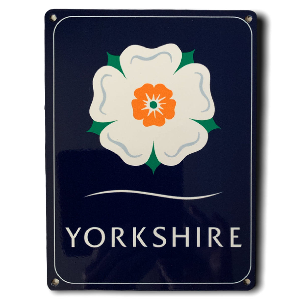 Yorkshire Rose Metal Sign | The Great Yorkshire Shop