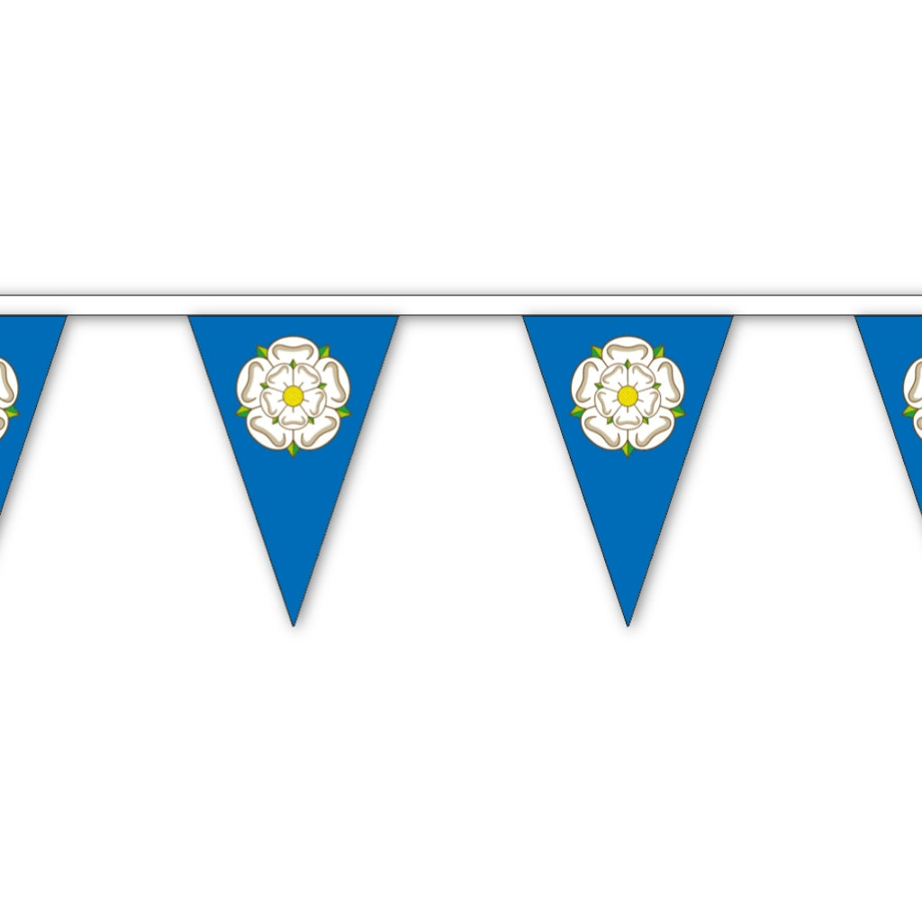 Yorkshire Flag Triangle Bunting | The Great Yorkshire Shop