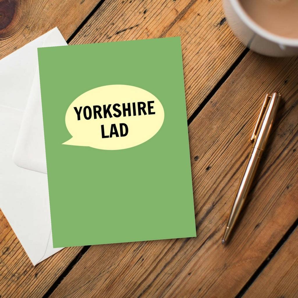 Yorkshire Lad Card | The Great Yorkshire Shop